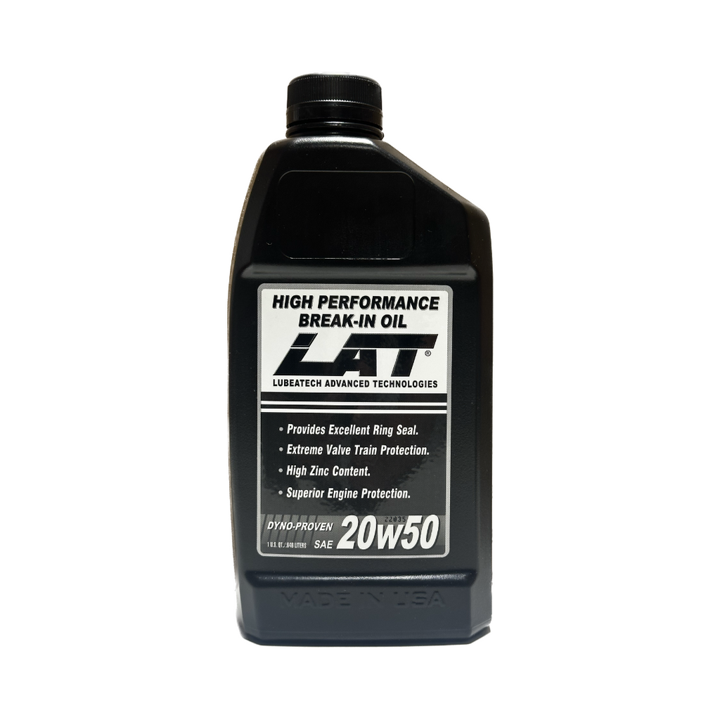 LAT 20W50 Break-In Oil – LAT Racing Oils
