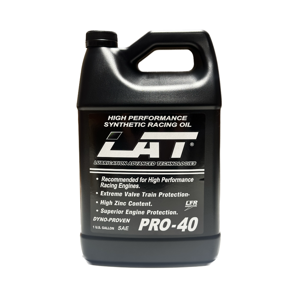 LAT Pro 40 Synthetic Racing Oil – LAT Racing Oils